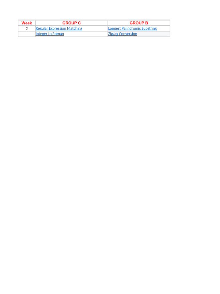 Week 2 Leetcode Questions | PDF