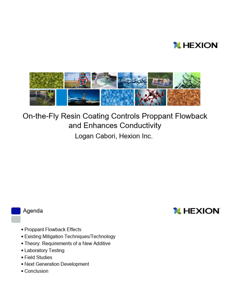 On The Fly Resin Coating Control Proppant Flowback and Enhances ...