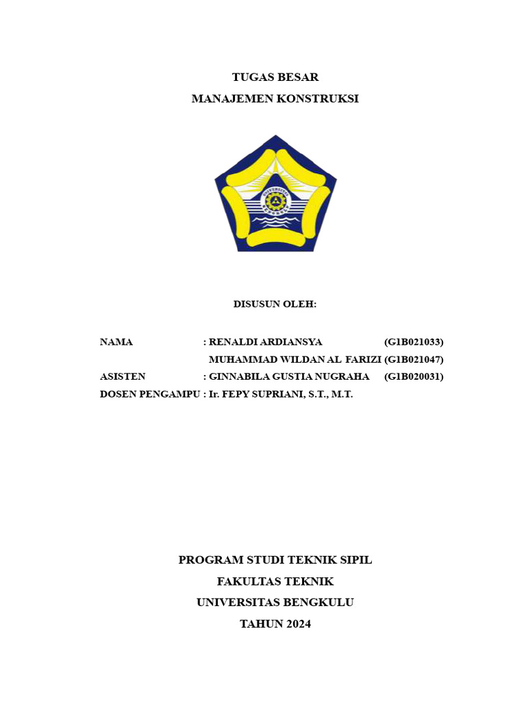 Pengesahan Mankon WR | PDF