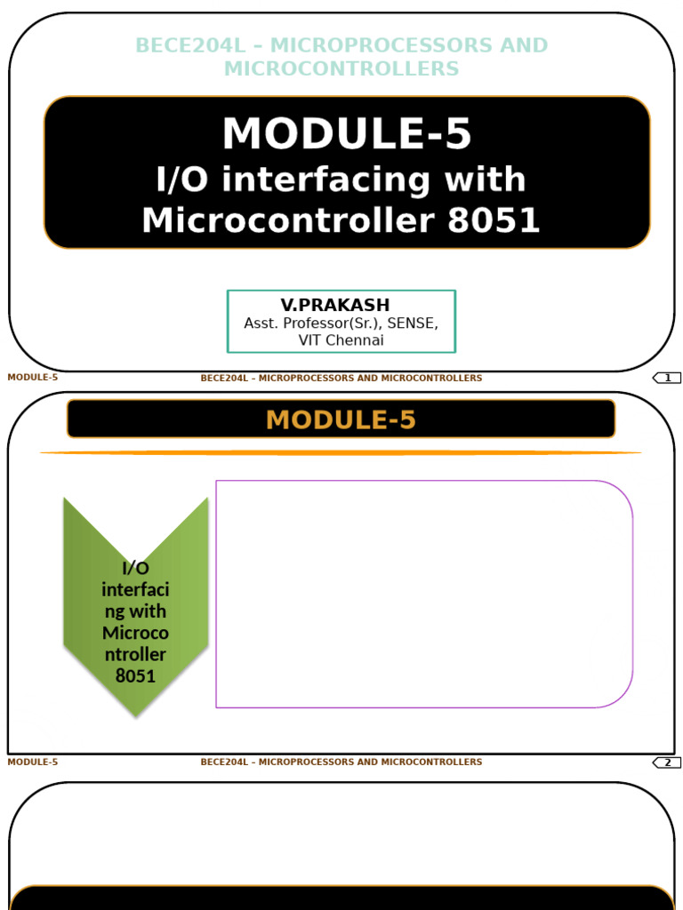 MP & MC Module-5 | PDF