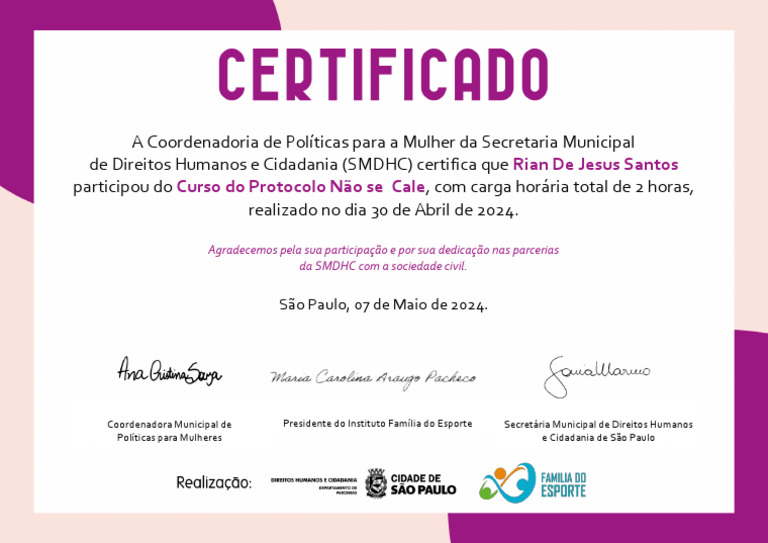 Rian de Jesus Santos | PDF