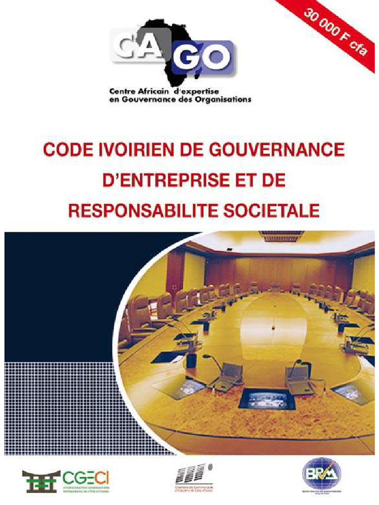 Code Ivoirien de La Gouvernance | PDF
