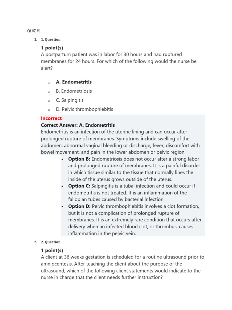MATERNAL and Child Test Banks Nurseslabs | PDF