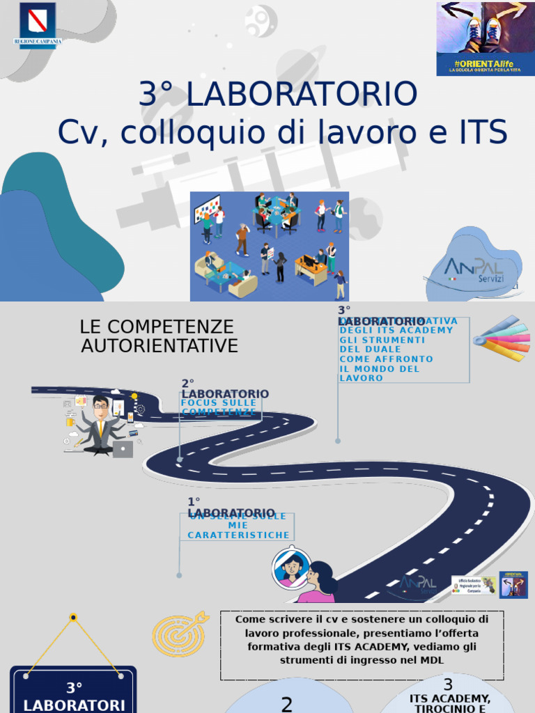 Lab3 Slide Presentazione e CV | PDF