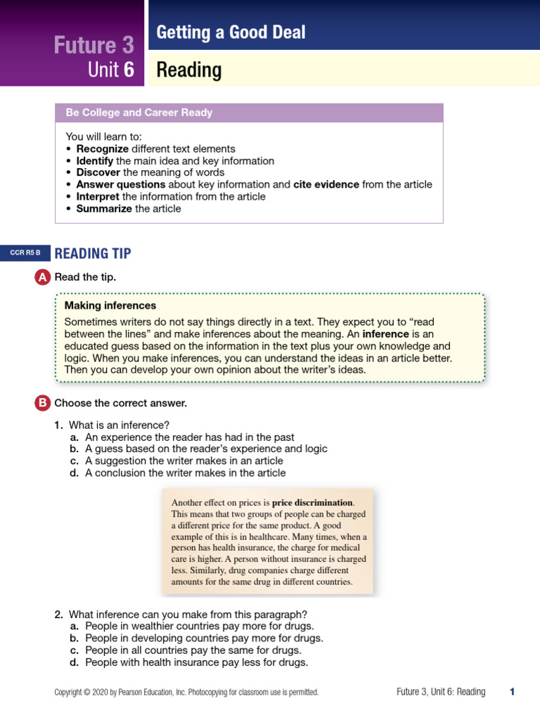 Future 03 2e U06 CCRSPlus | PDF