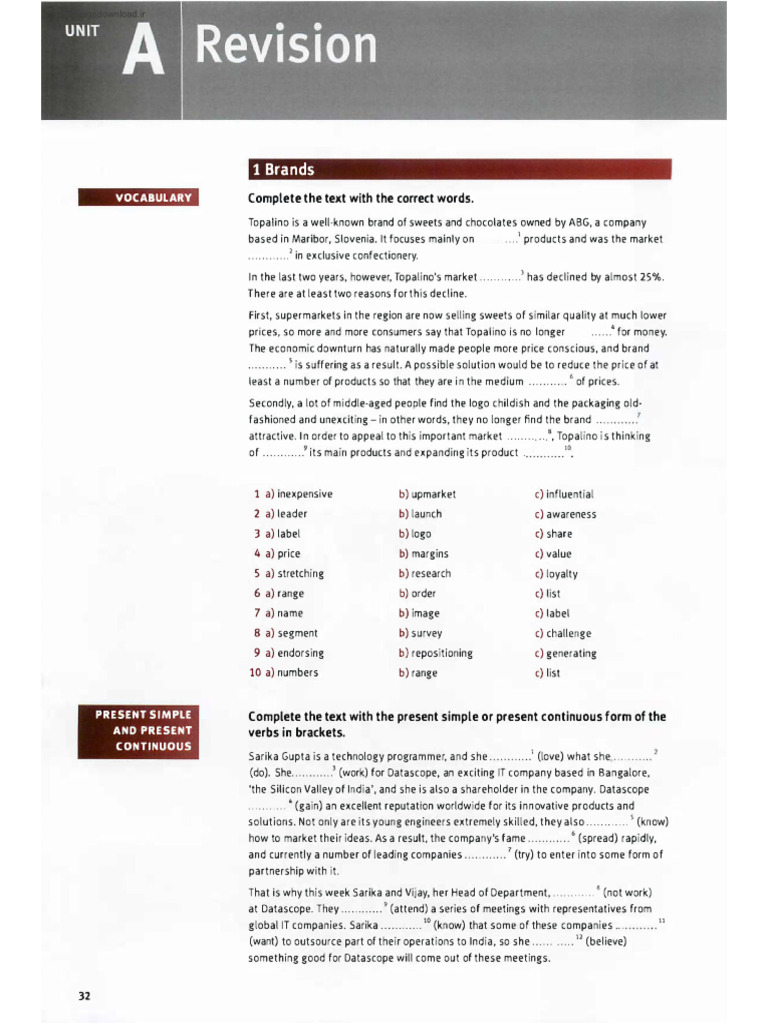 32-35 Mini Test 1 | PDF