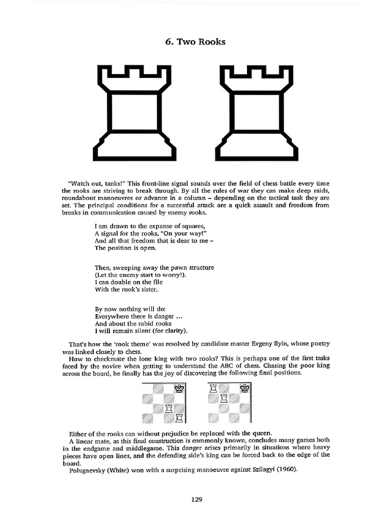 Two Rooks Exercise | PDF