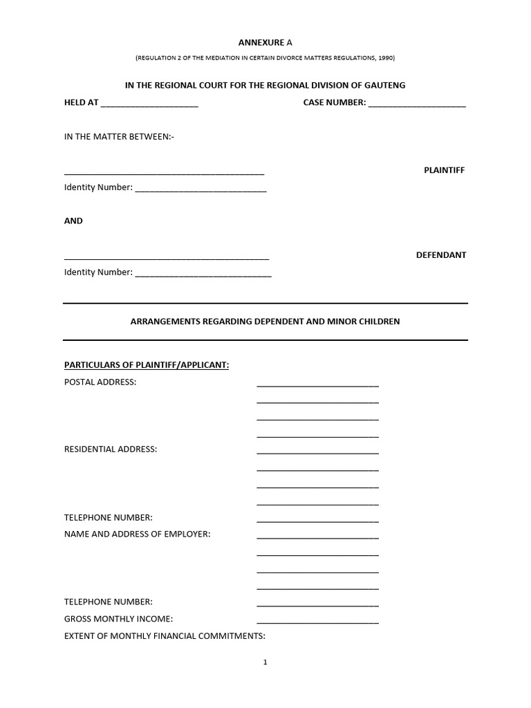Annexure A | PDF