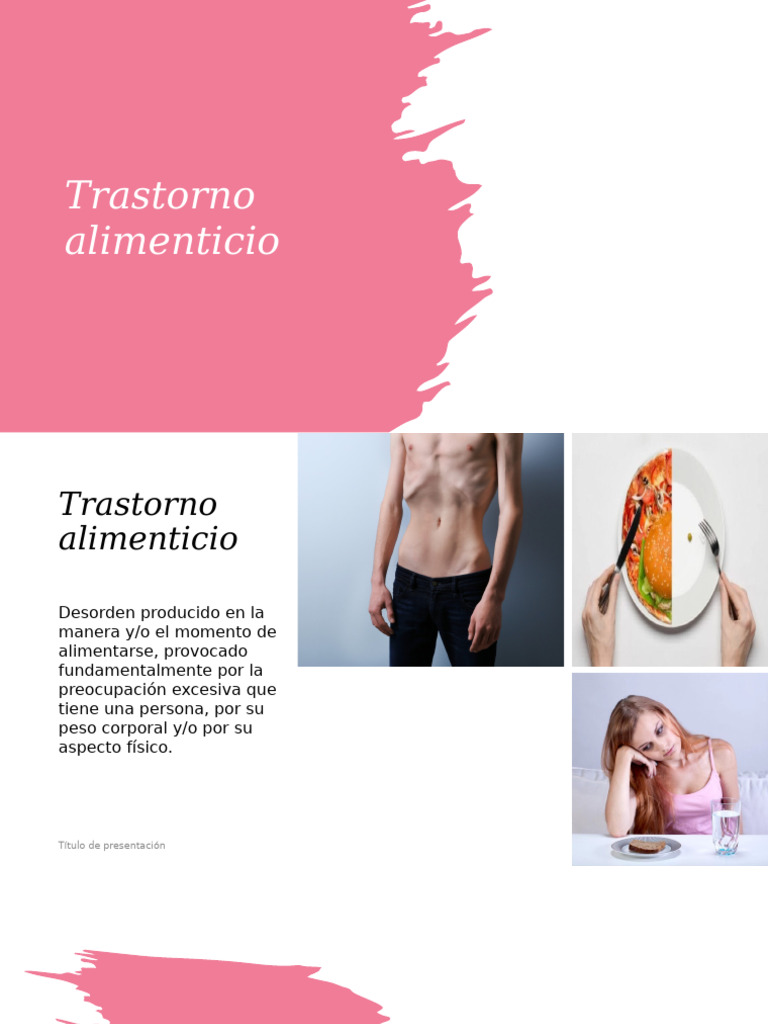 Trastorno Alimenticio | PDF