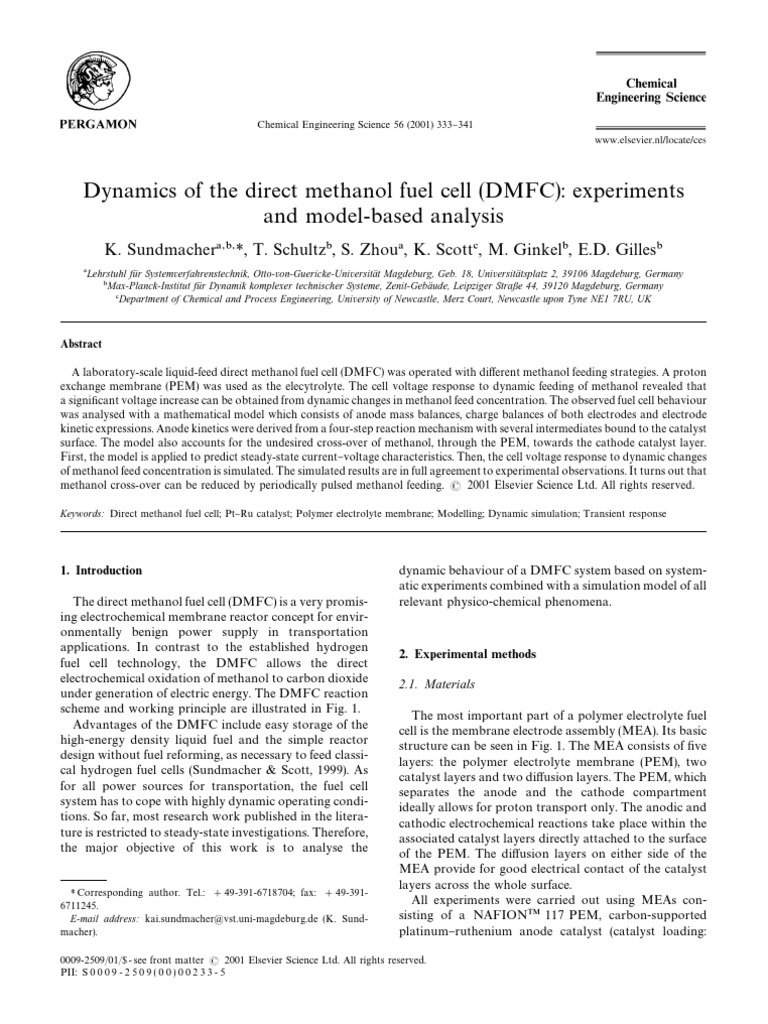 DMFC | PDF