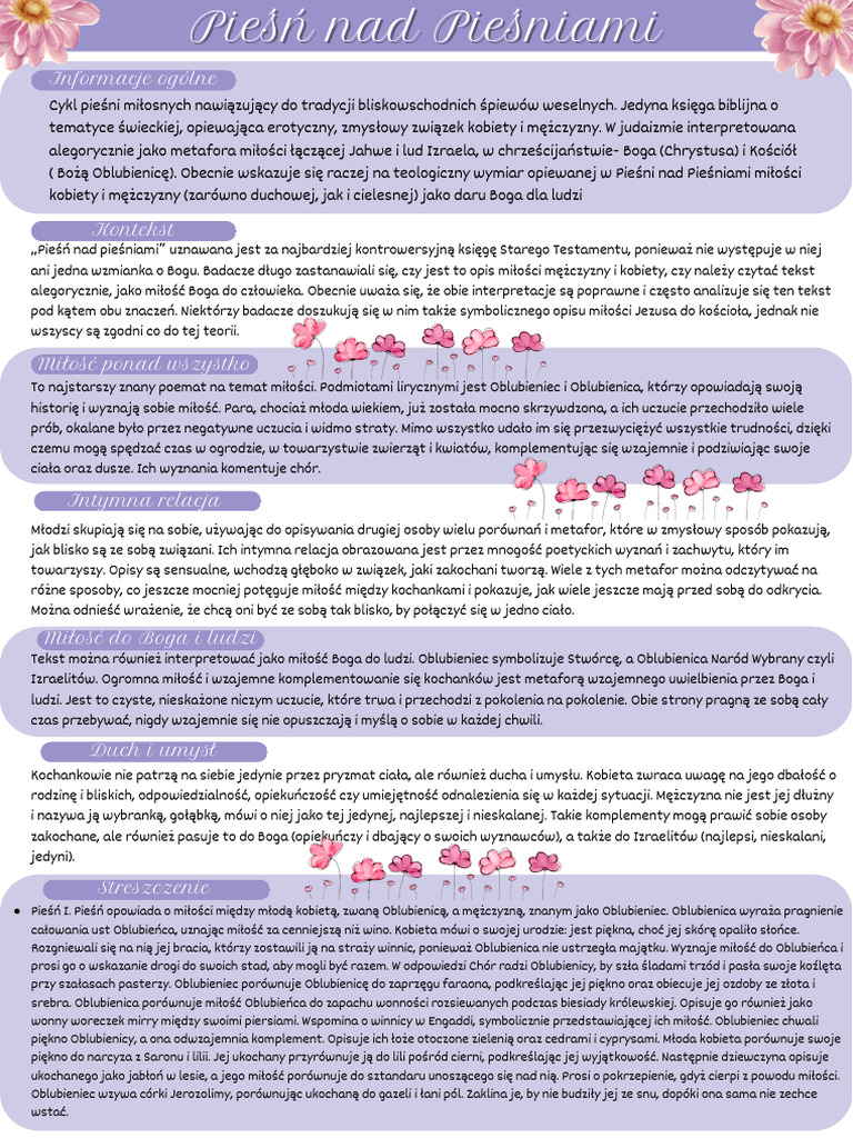 Pieśń Nad Pieśniami | PDF