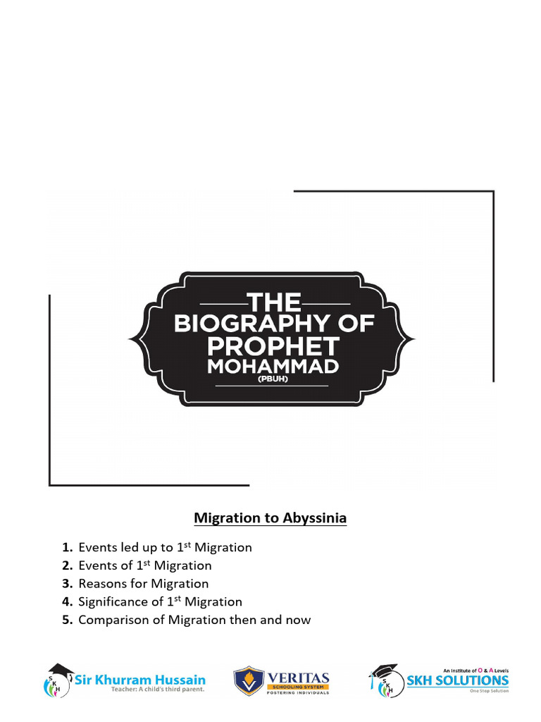 Migration to Abyssinia Overview | PDF | Muhammad | Mecca