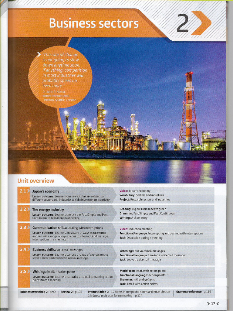 2 Business Partner B1 - Unit 2 - Business Sectors | PDF