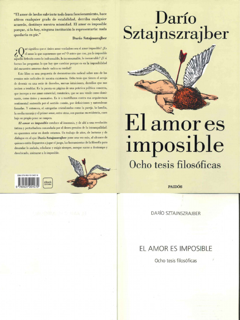 El Amor Es Imposible | PDF
