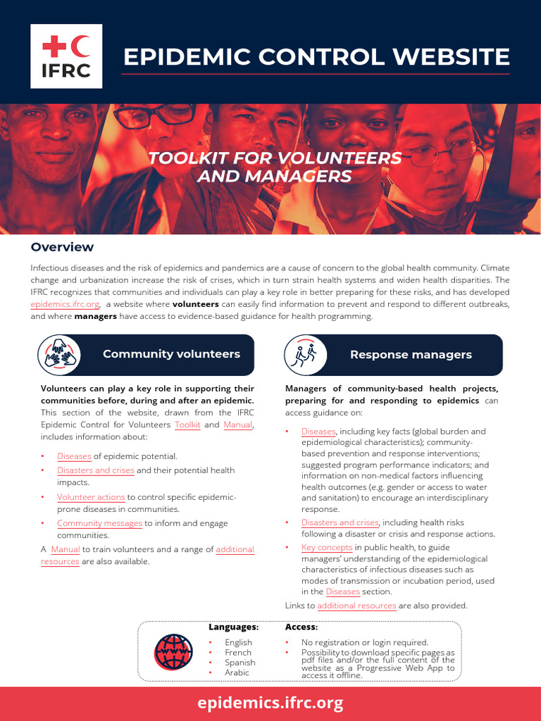 Epidemic Control Toolkit One-Pager | PDF