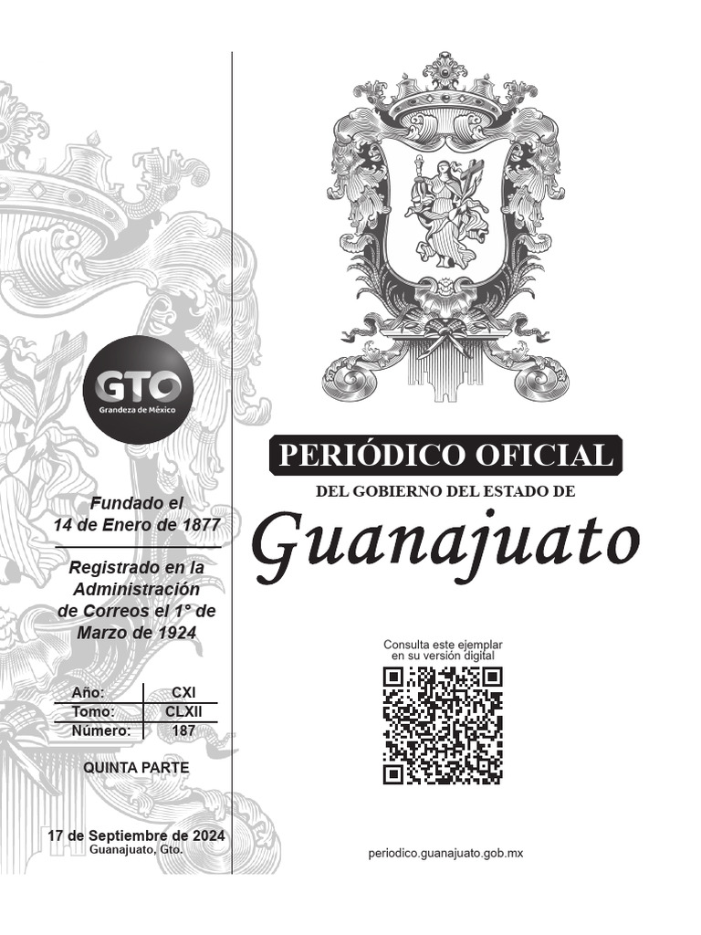 Ley para El Gobierno y Administracion de Los Municipios Del Estadod de Guanajuato. | PDF