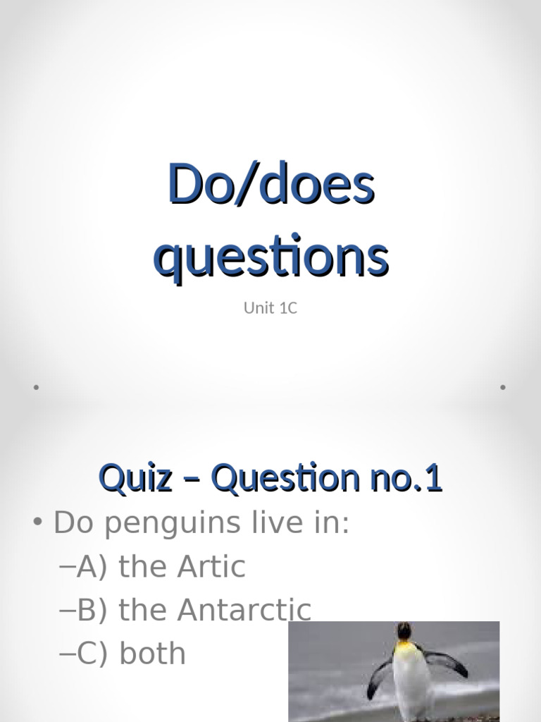Aj - Do Does Questions | PDF