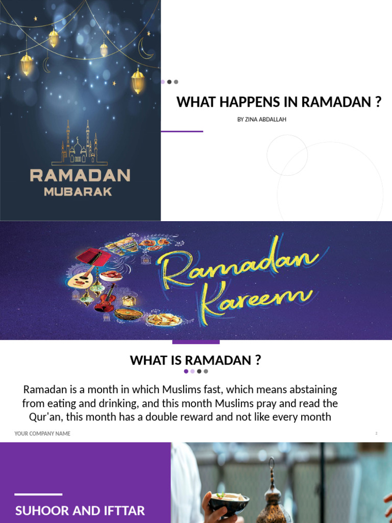 What Happens in Ramadan | PDF