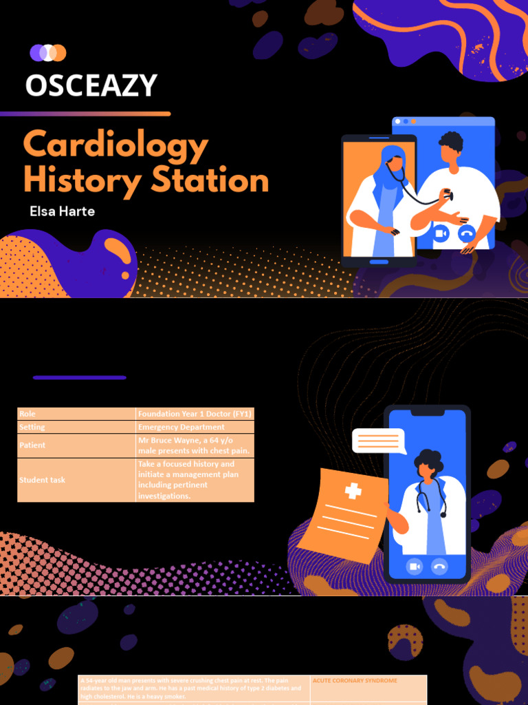 OSCE Cardiology History | PDF
