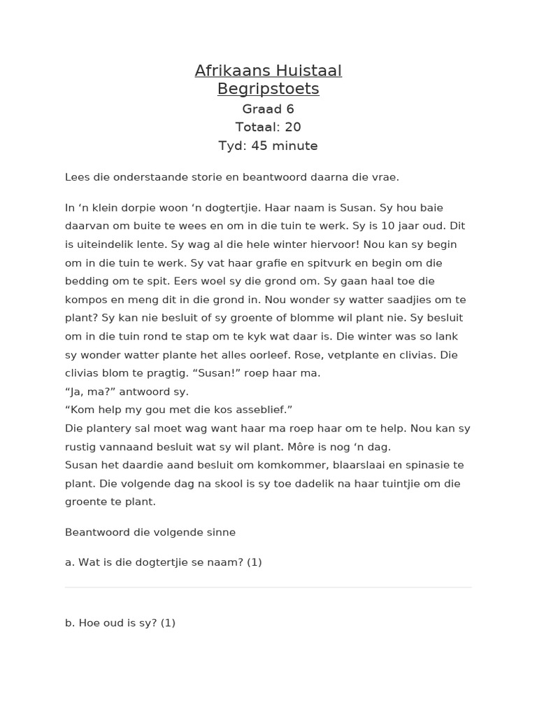 Afrikaans | PDF