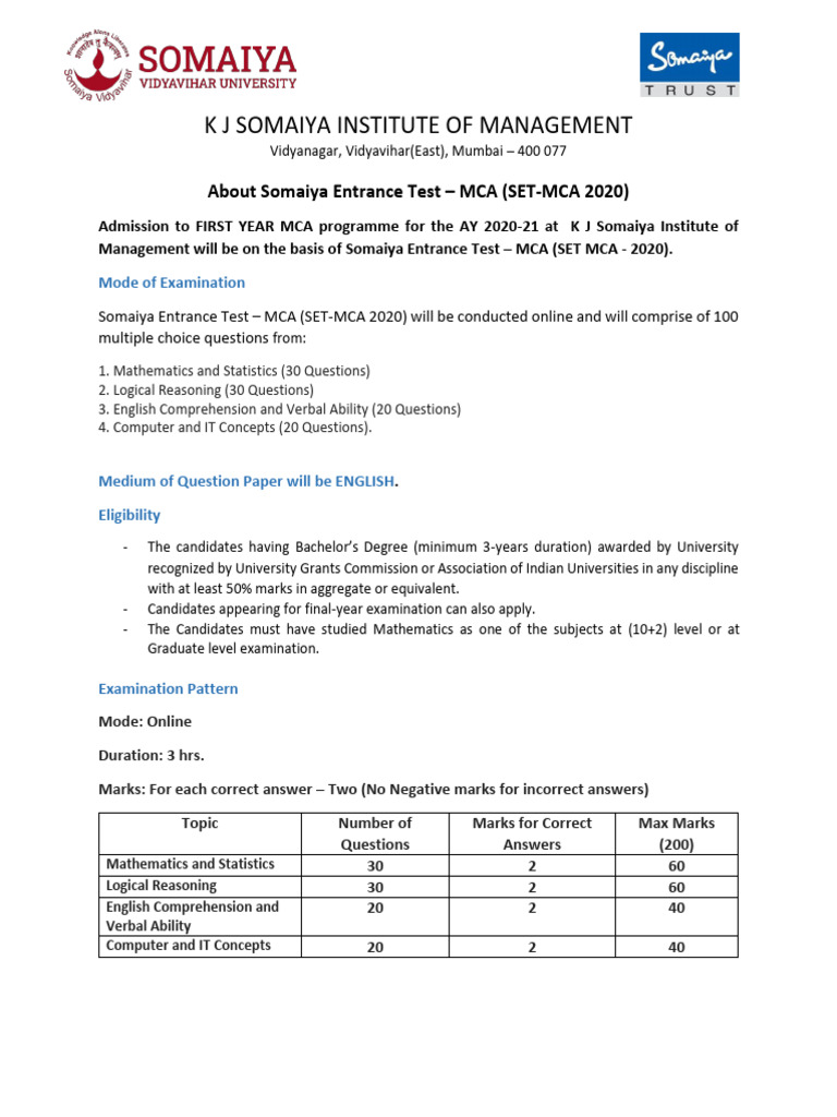 Set Mca 2020 | PDF | Computer Network | Operating System