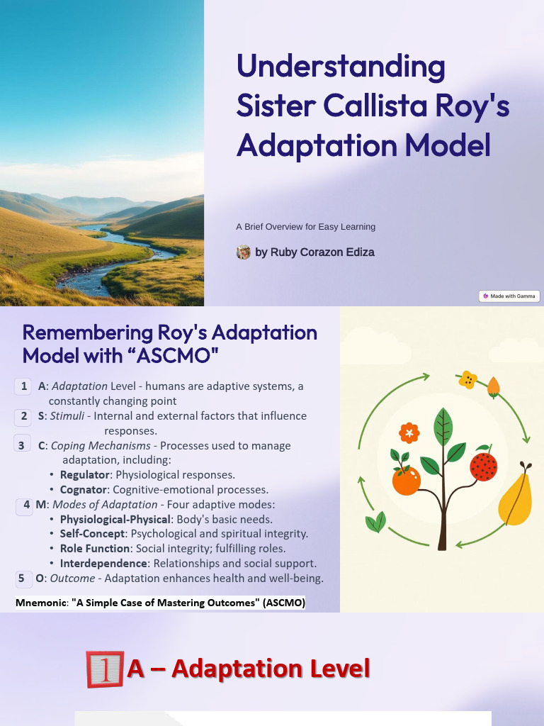 Roys-Adaptation-Model_Student_s_Copy | PDF
