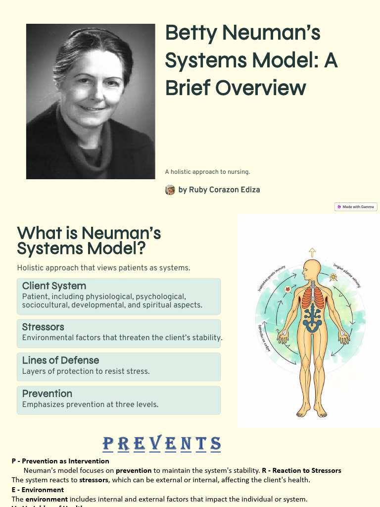 Neumans-Systems-Model - Student S | PDF