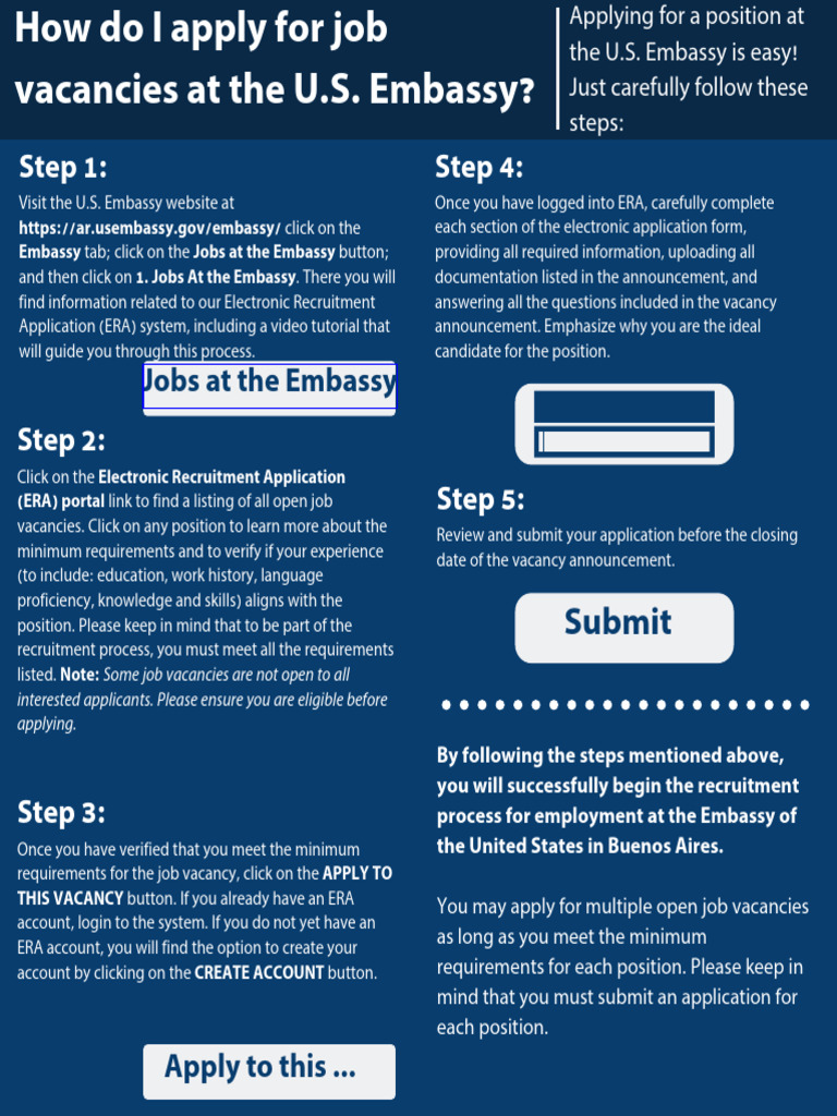 Applying for U.S. Embassy Jobs Guide | PDF | Recruitment