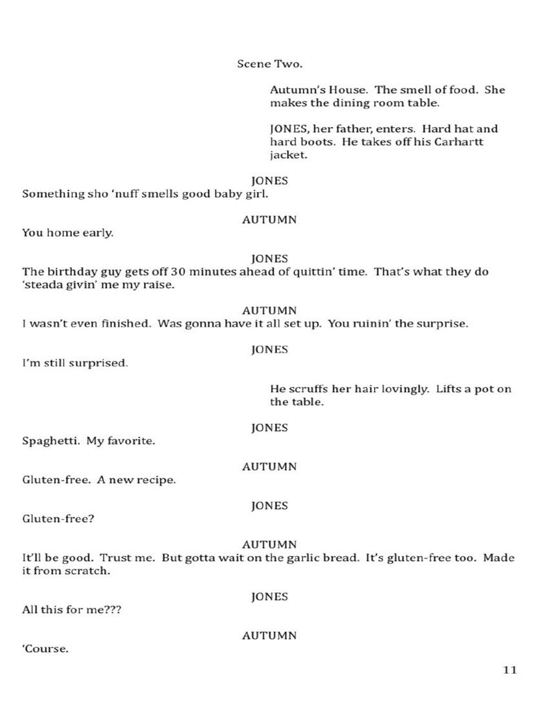 Autumns Harvest Script | PDF