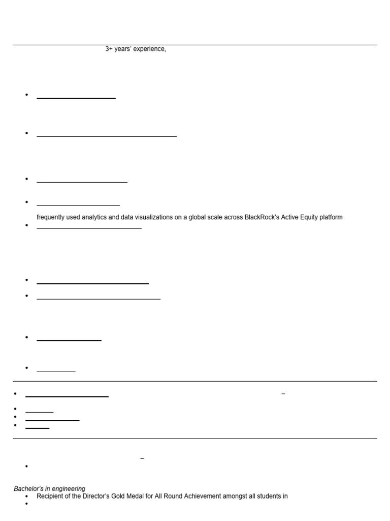 Swat - Tepper Resume - DS | PDF