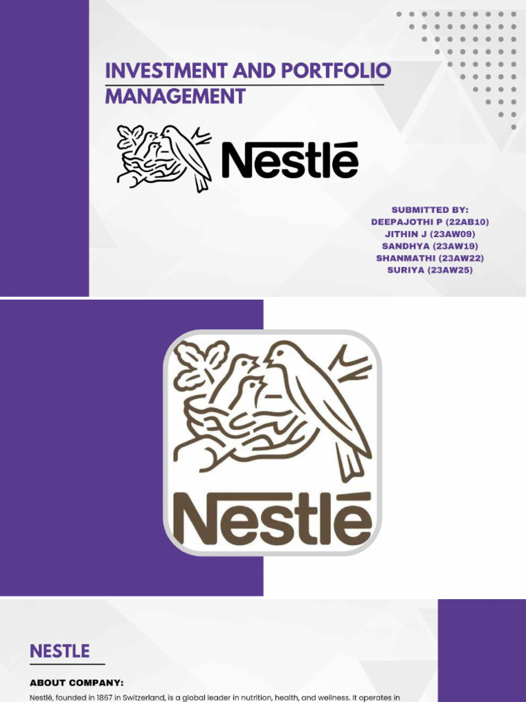 Nestle | PDF