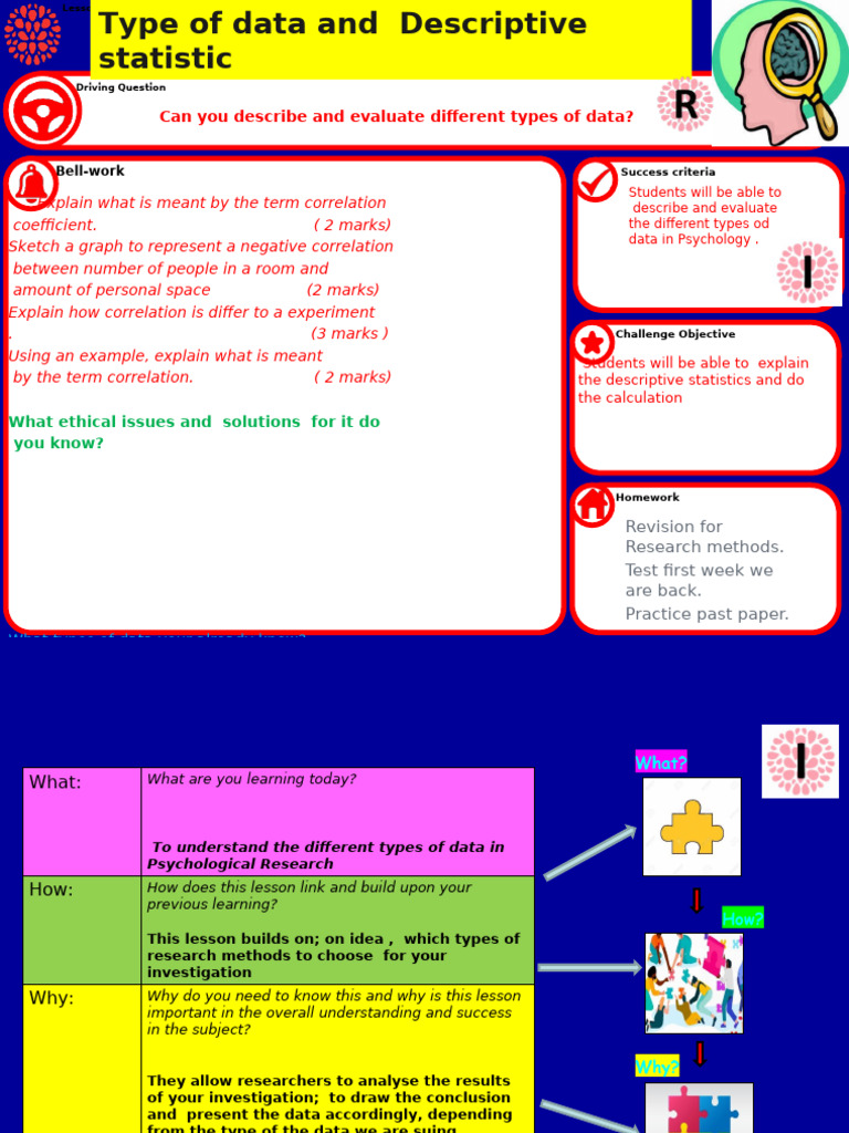 Types of Experiment, Qualitative and Quantative Data, Surveys | PDF