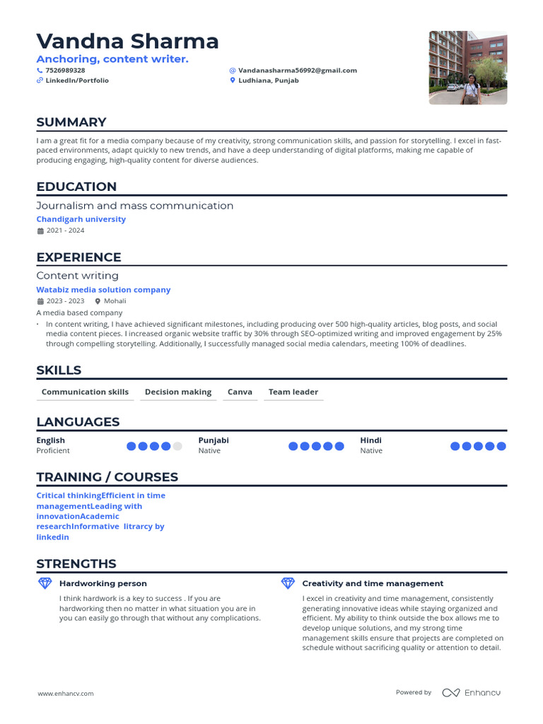 Van Dna Sharma Resume | PDF