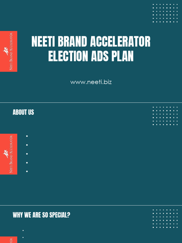 Election Campaign Proposal | PDF