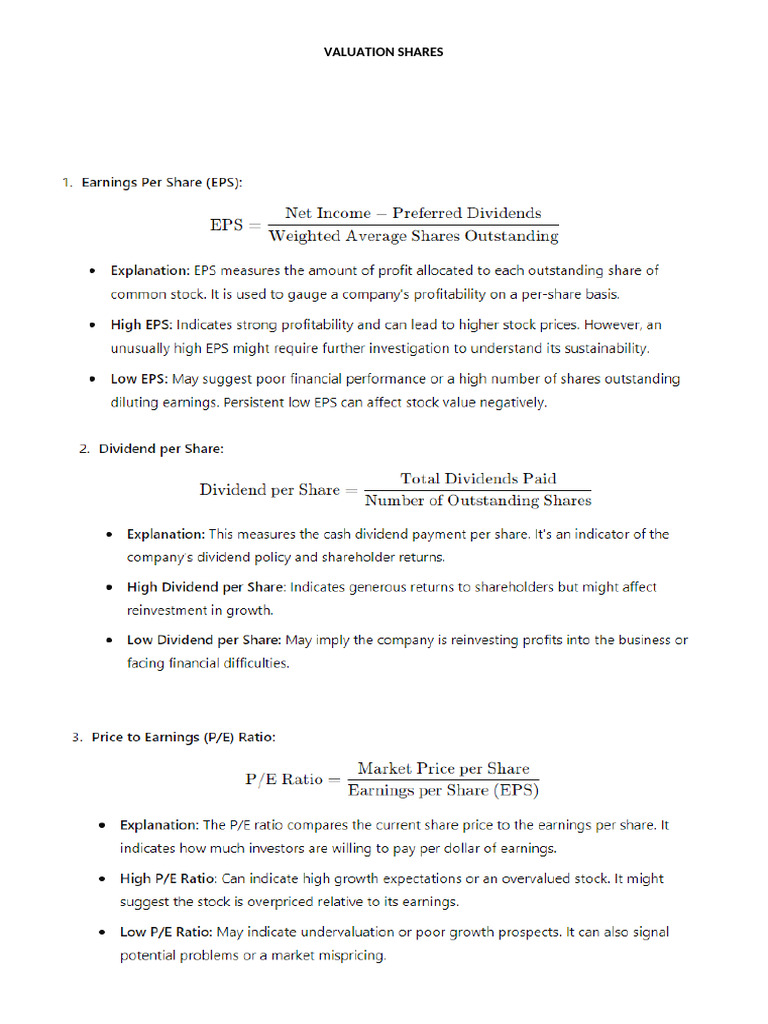 Ratio Analysis | PDF