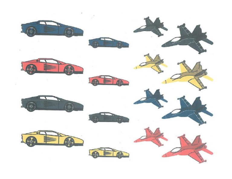 713 Aviones y Carros Ficha | PDF