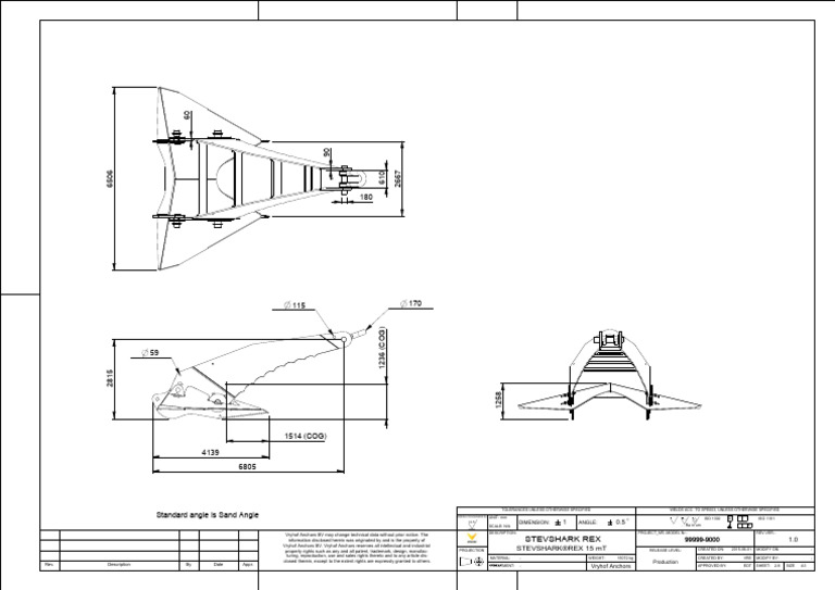 15mT STEVSHARK REX General Dimensions | PDF
