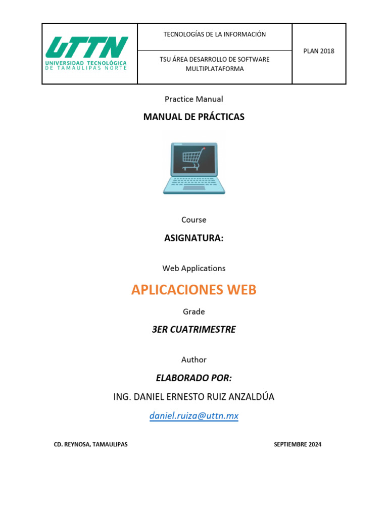 Web Dev Manual for Students | PDF | Web Development | Business