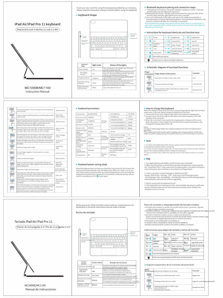 Keyboard Manual | PDF