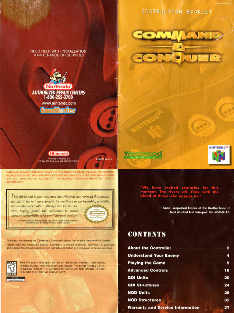 Command & Conquer (USA) | PDF