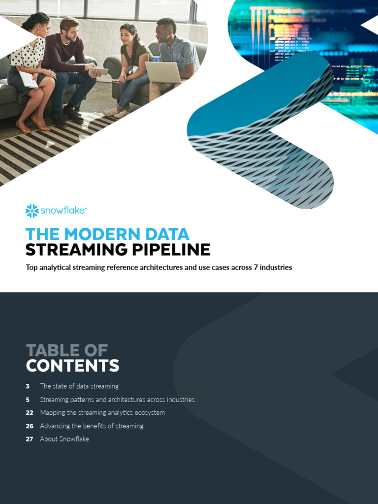 The Modern Data Streaming Pipeline Updated | PDF