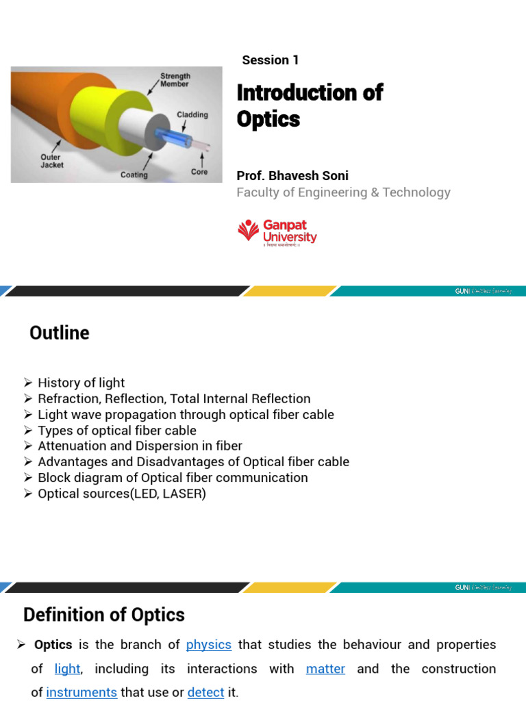 Optics ppt | PDF