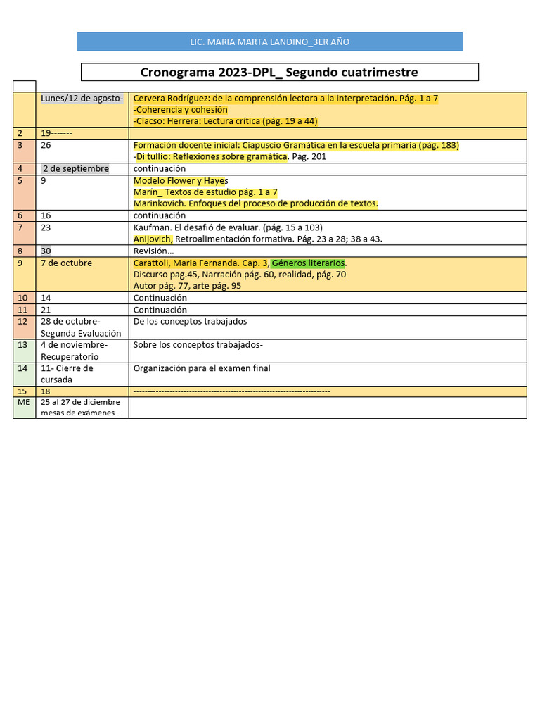 CronoDPL 3 2C 2024 | PDF