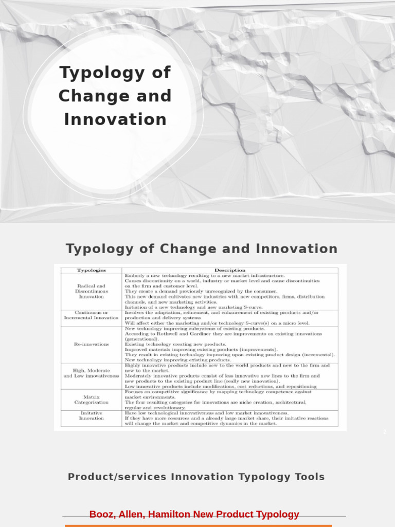Session 8_Typologies | PDF