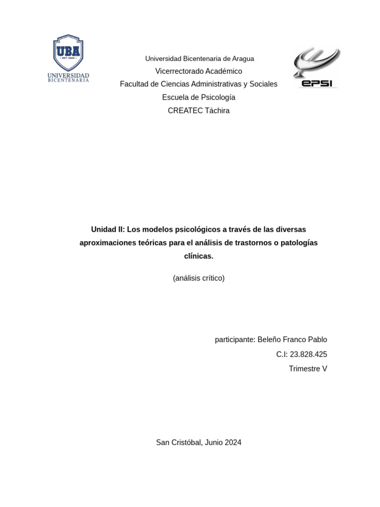 Act 2 - PABLO BELEO FRANCO - IPC | PDF | Semantic Units | Science ...