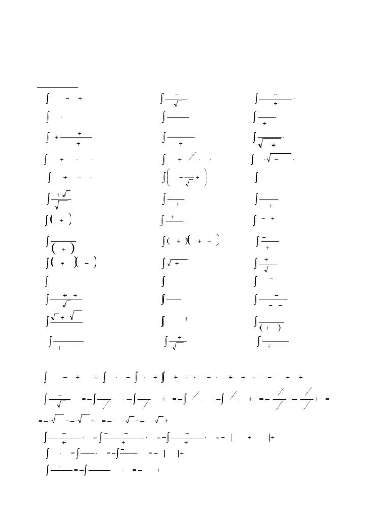 UD8. Ejercicios - Resueltos. INTEGRALES | PDF
