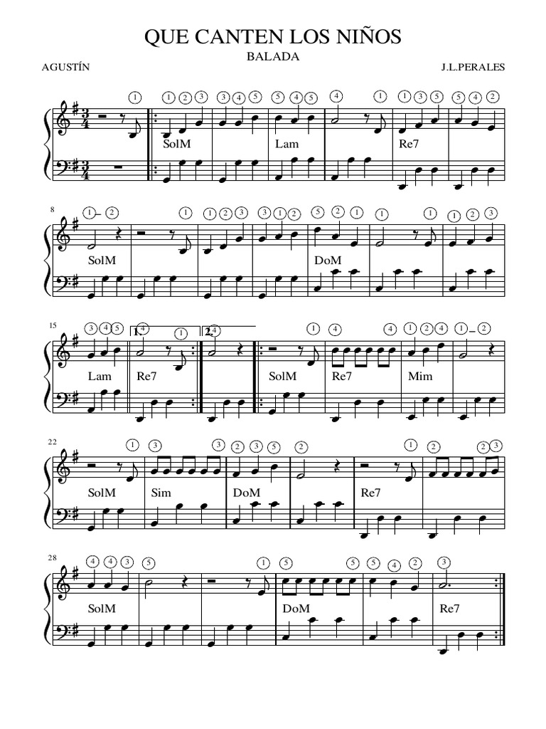 que-canten-los-ninos | PDF