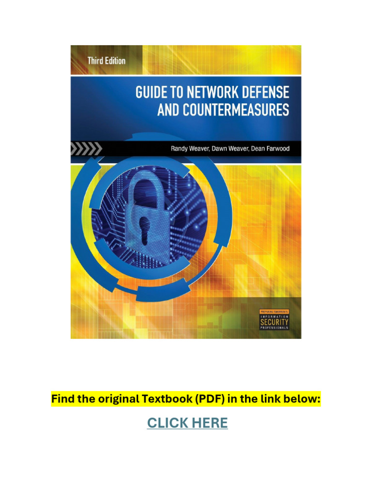 Guide To Network Defense And Countermeasures 3rd Edition Pdf Pdf