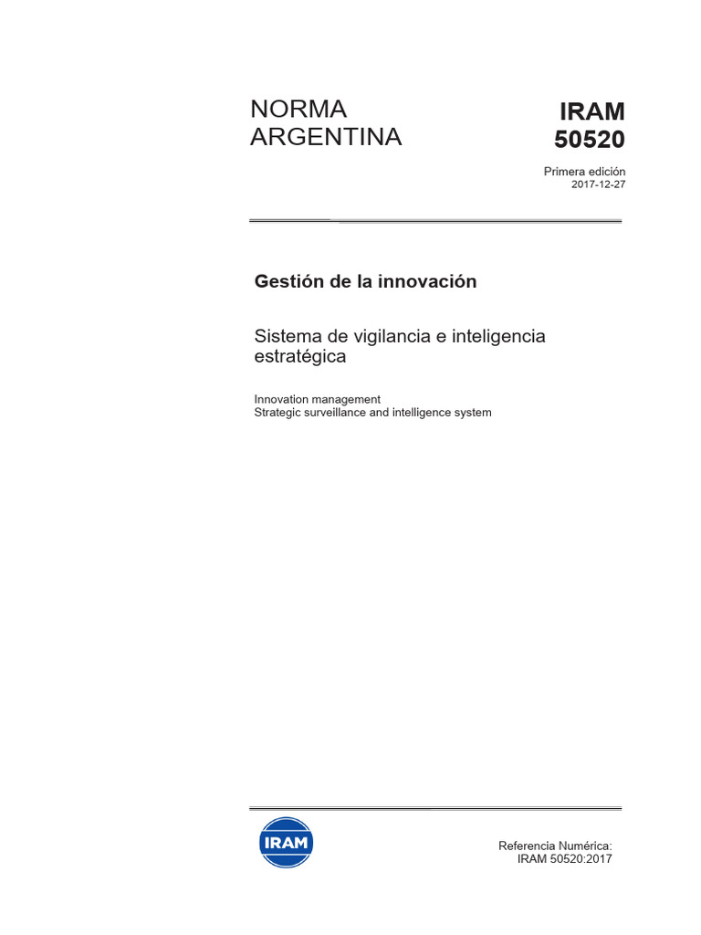 Norma Iram 50520 | PDF