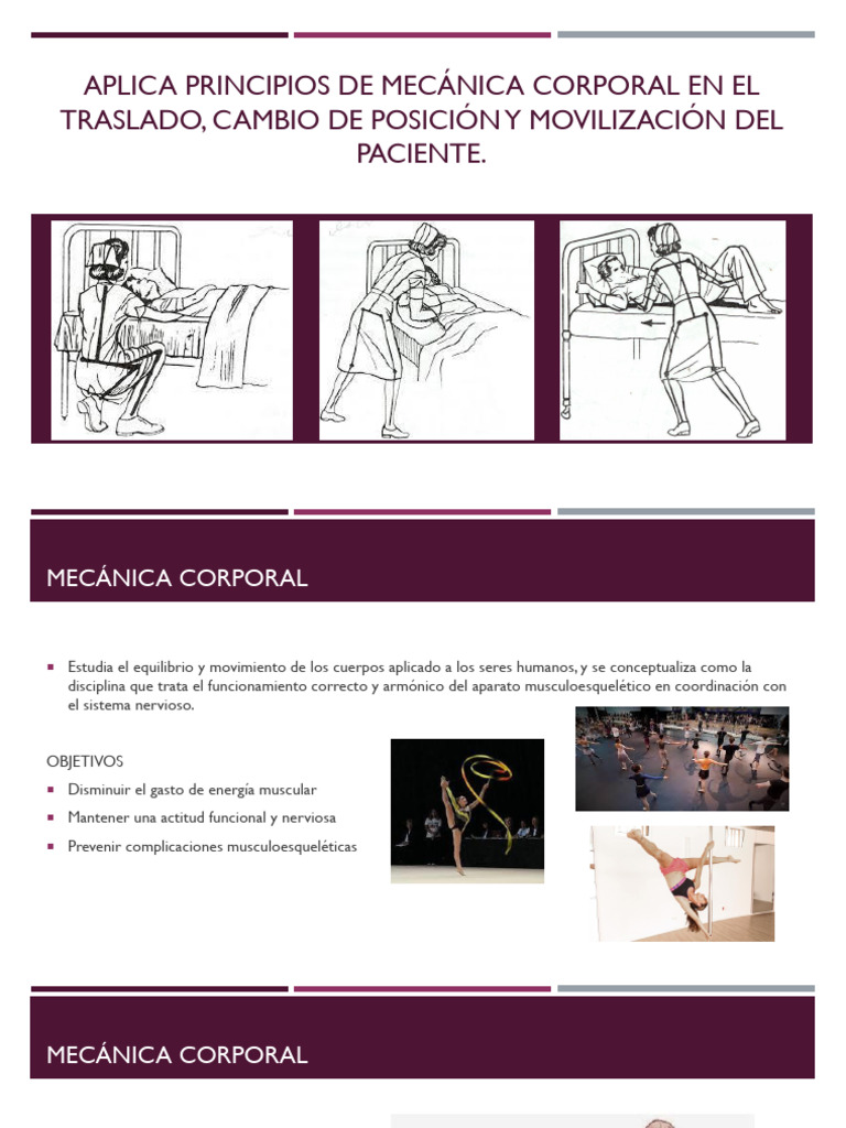 Mecanica Corporal | PDF